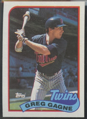 1989 Topps #19 Greg Gagne Minnesota Twins | eBay