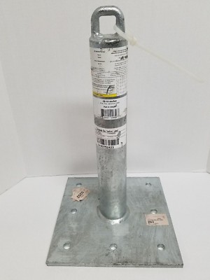 Guardian Fall Protection 00656 CB-18 CB Galvanized Roof Anchor - 18 ...