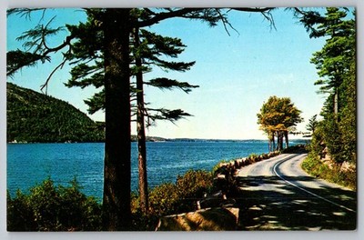 Postcard - Ocean Drive, Acadia National Park, Maine | eBay