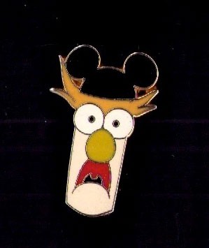 Disney Muppets With Mouse Ears Beaker Pin | eBay