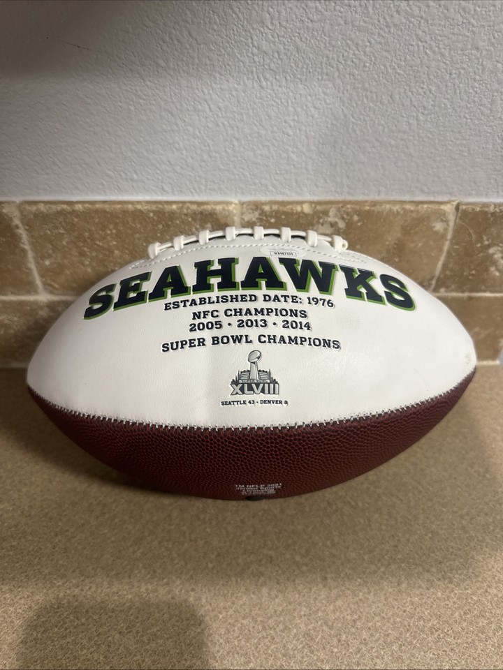 Walter Jones Autographed Seahawks Football JSA Cert | eBay