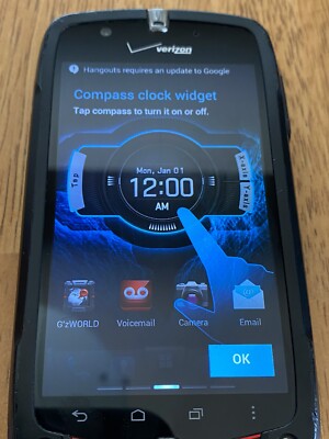 Casio GzOne Commando C811 Verizon Black LTE Android Smartphone Extended ...