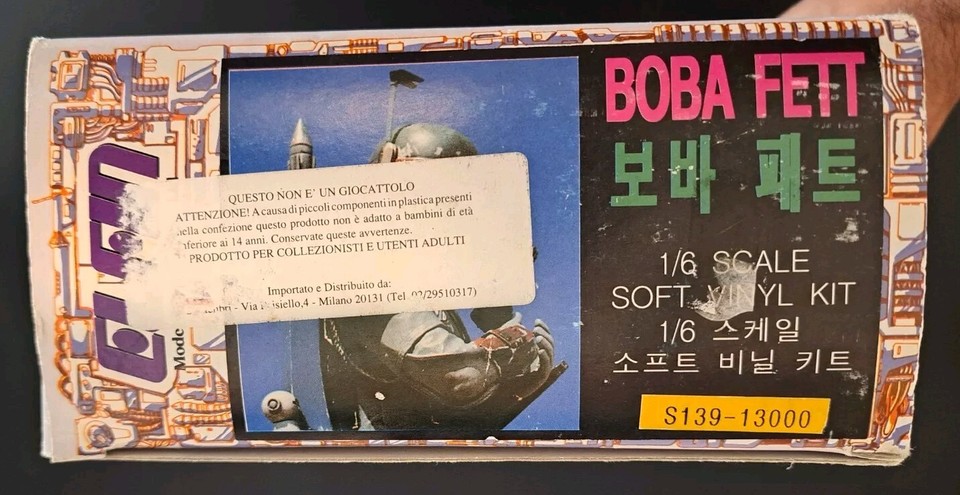 Elfin 1/6 Scale Boba Fett Model Kit RARE | eBay