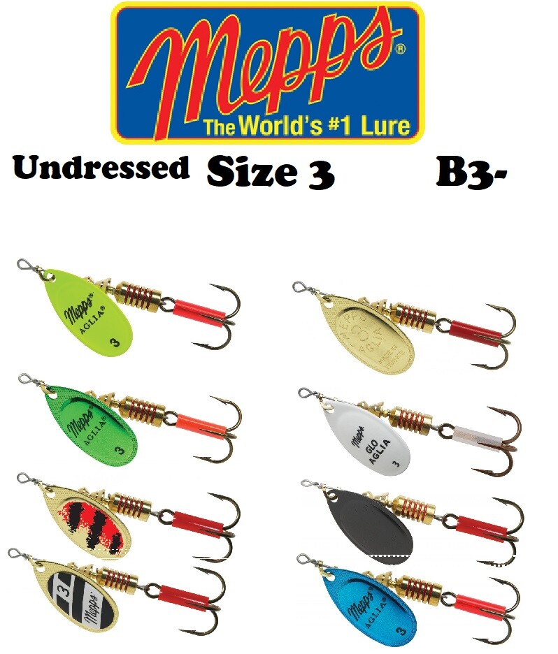 Mepps Aglia Plain Size 3 | eBay