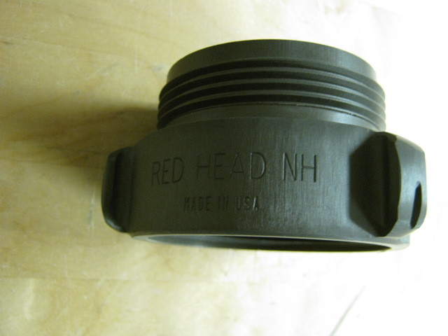 RedHead Brass Rigid Aluminum Female to Male Adapter 2.5" NH Style 37 | eBay
