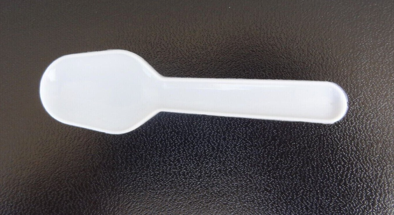 White Taster Spoon Polypropylene SFTS11PP ~ Case of 3000 Spoons | eBay