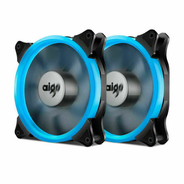 aigo 140mm Halo Ring Fan - Blue for sale online | eBay