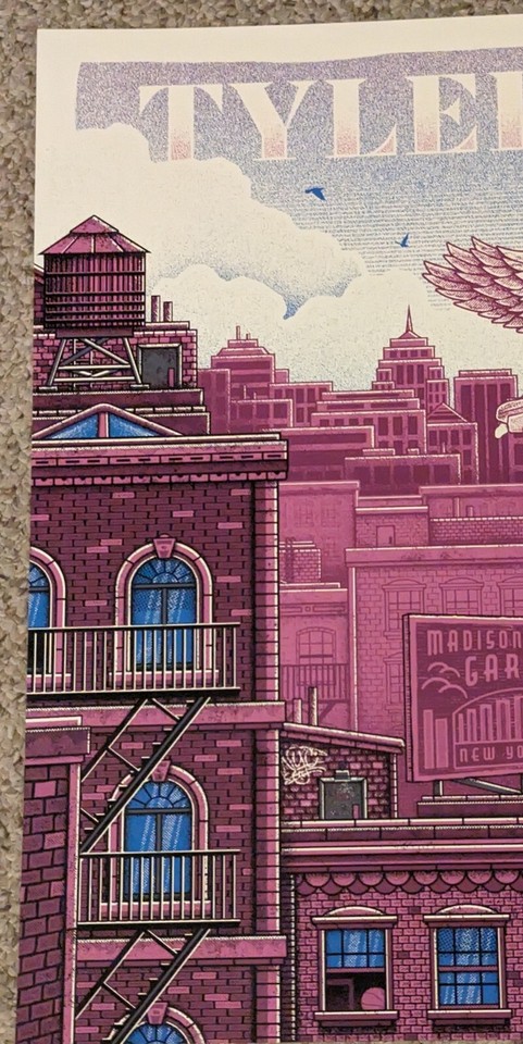 Tyler Childers "Mule Pull 24 Tour" Concert Poster May 28 & 29, 2024 MSG ...