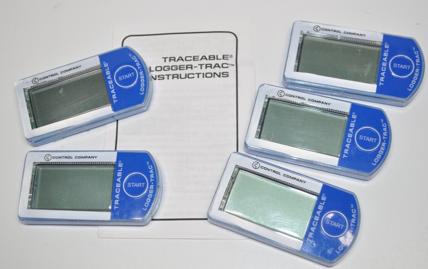 Control Company Logger-Trac Datalogging Traceable Thermometer Lot of 5 ...