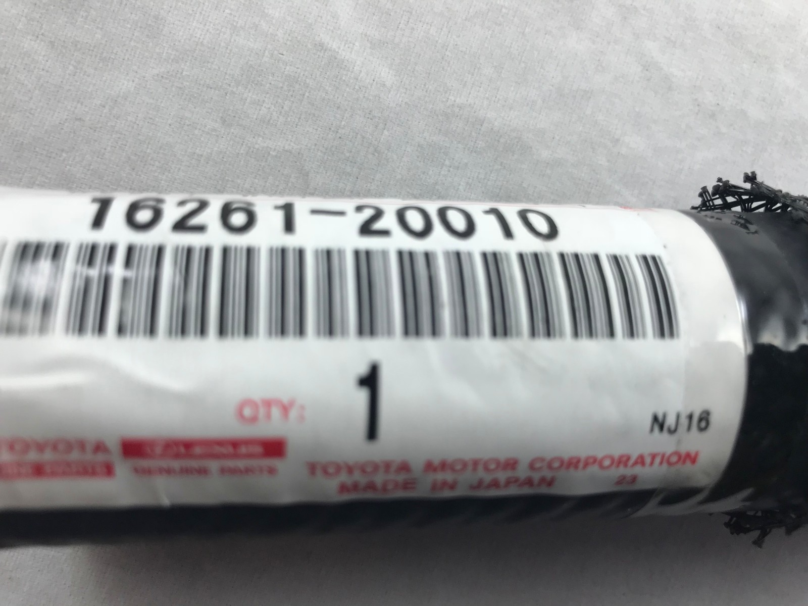 Toyota OEM Radiator Bypass Hose 16261-20010 Factory Various Models 1994 ...