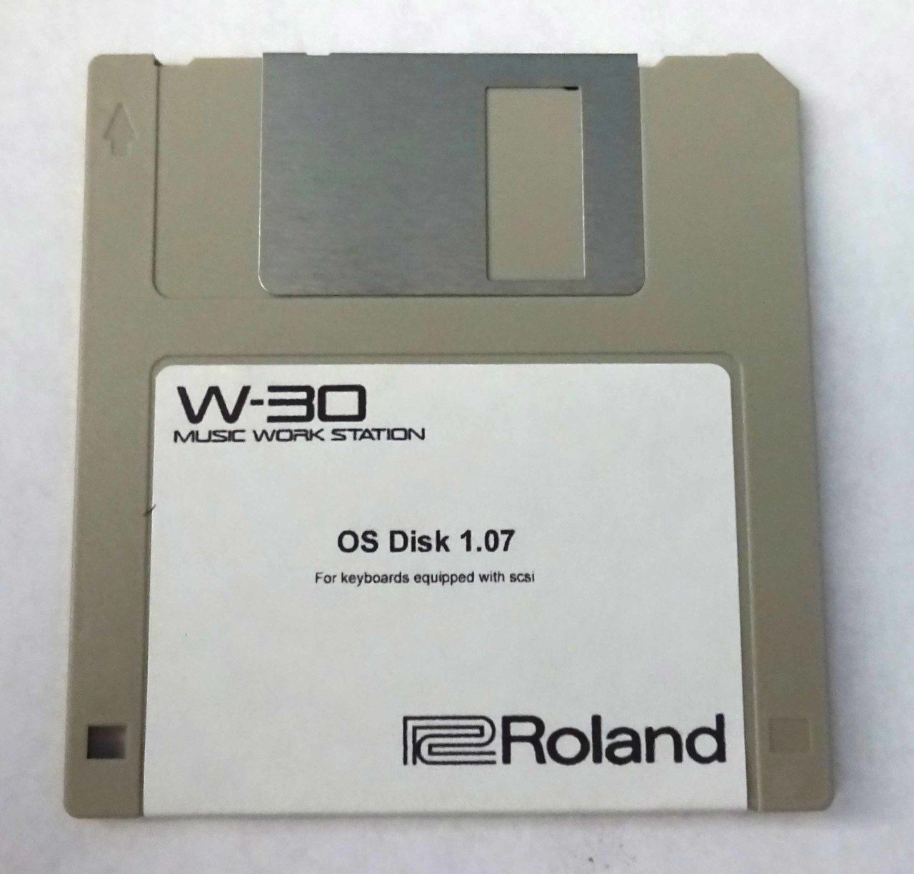 Roland W-30 Operating System Disk Version 1.07 | eBay