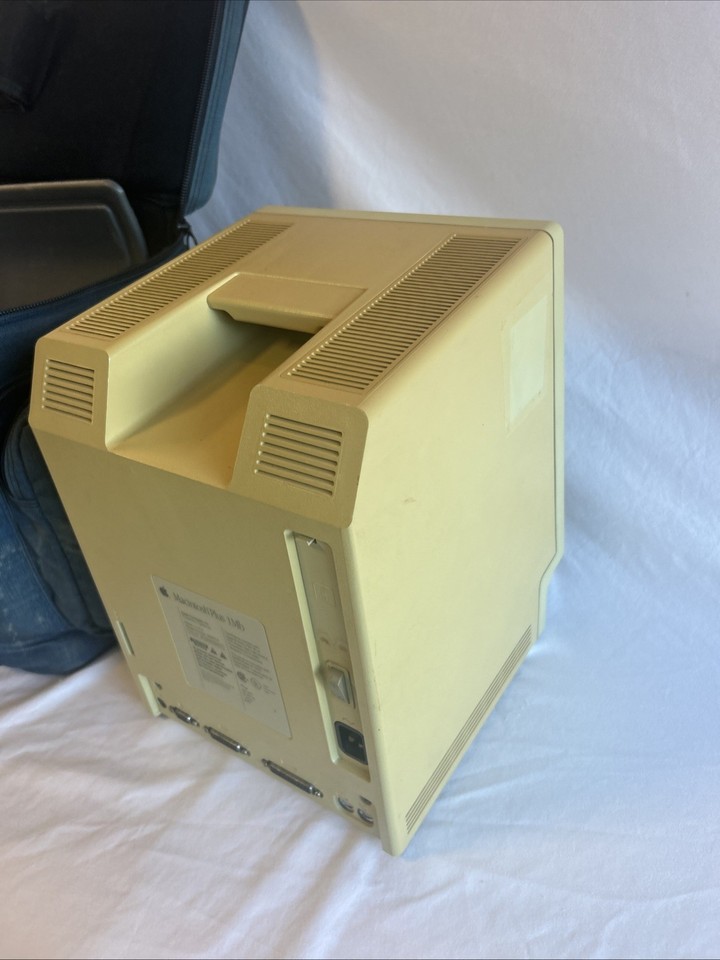 Apple Macintosh Plus . 1mb .Mac Tote Computer With Bag. | eBay
