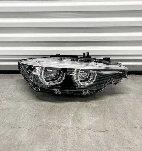 COMPLETE GENUINE BMW F30 F31 LED SHADOW EDITION HEADLIGHTS DRIVER SIDE ...