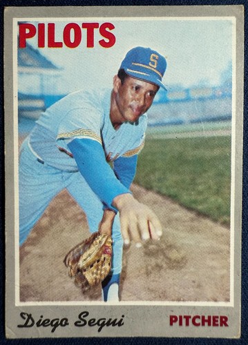 1970 TOPPS #2 DIEGO SEGUI (SEATTLE PILOTS) BASEBALL CARD | eBay