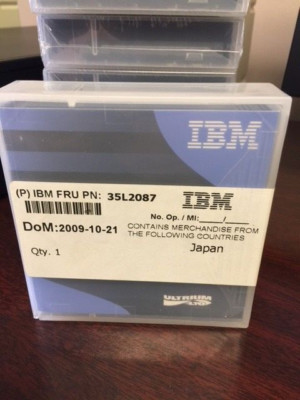 IBM 35L2086 35L2087 08L9124 IBM Cleaning Cartridge | eBay