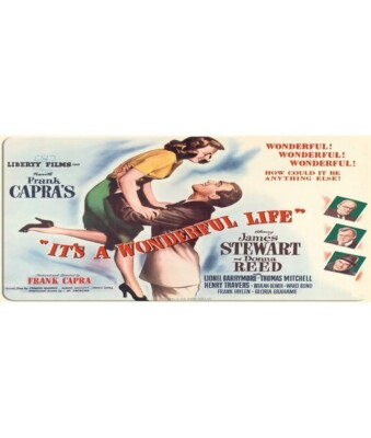 (2) AMERICAN FLYER ALLABOARD BILLBOARD IT'S A WONDERFUL LIFE ADHESIVE ...