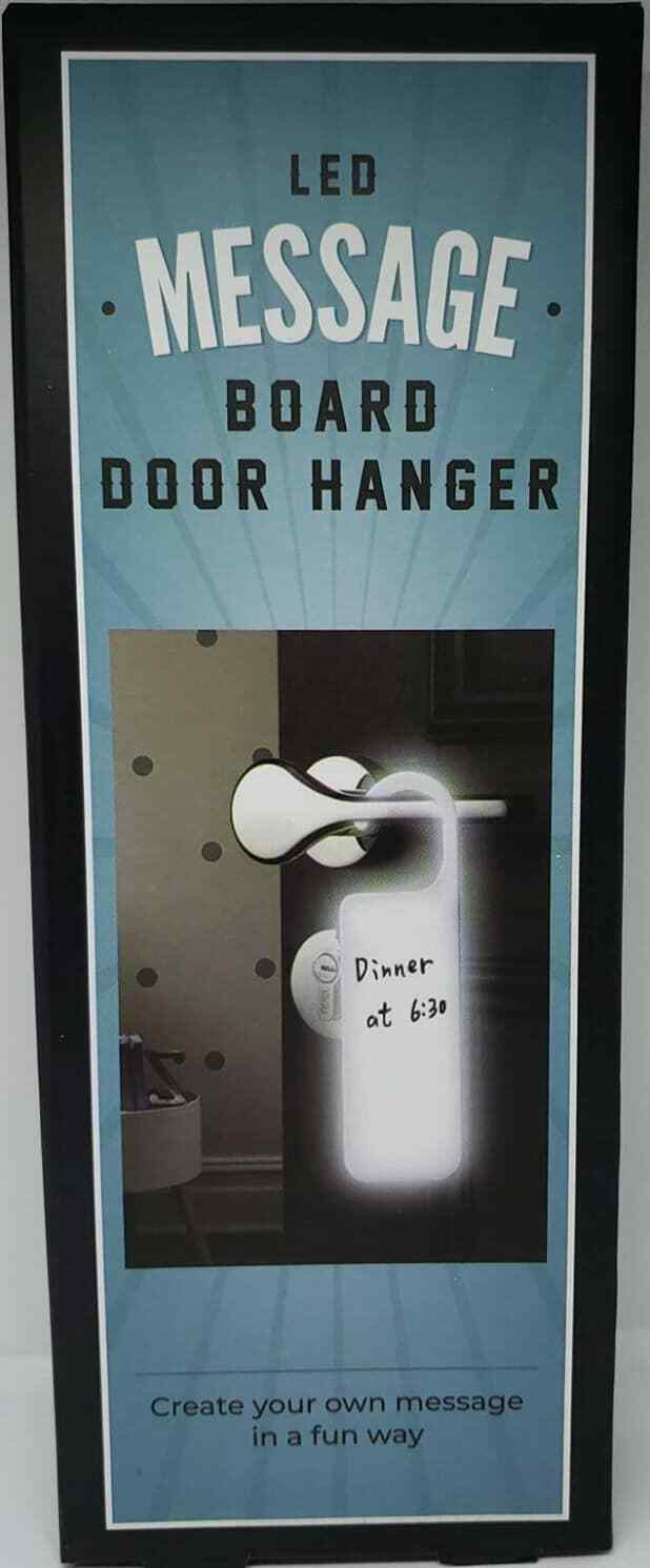 LED Message Board Door Hanger Create Your Own Message In A Fun Way (LOC ...