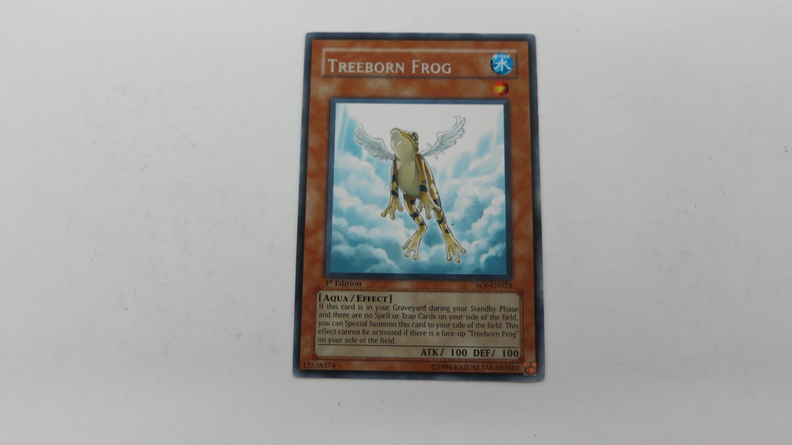 TREEBORN FROG MONSTER SOI-EN025 UNLIMITED EDITION RARE YUGIOH NM | eBay