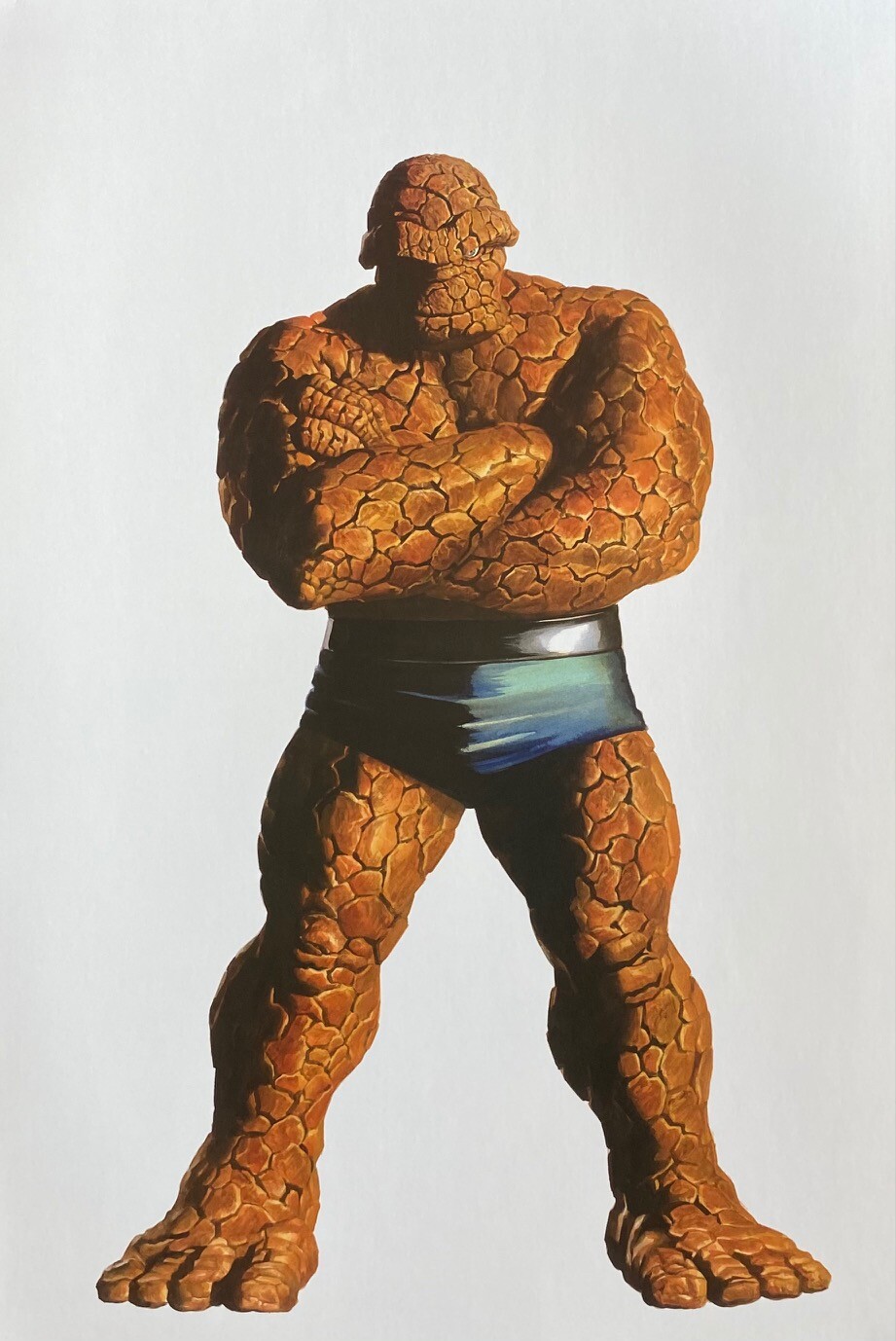 ALEX ROSS rare THE THING fine art print PORTRAIT Portfolio 11 x 16 LAST ...