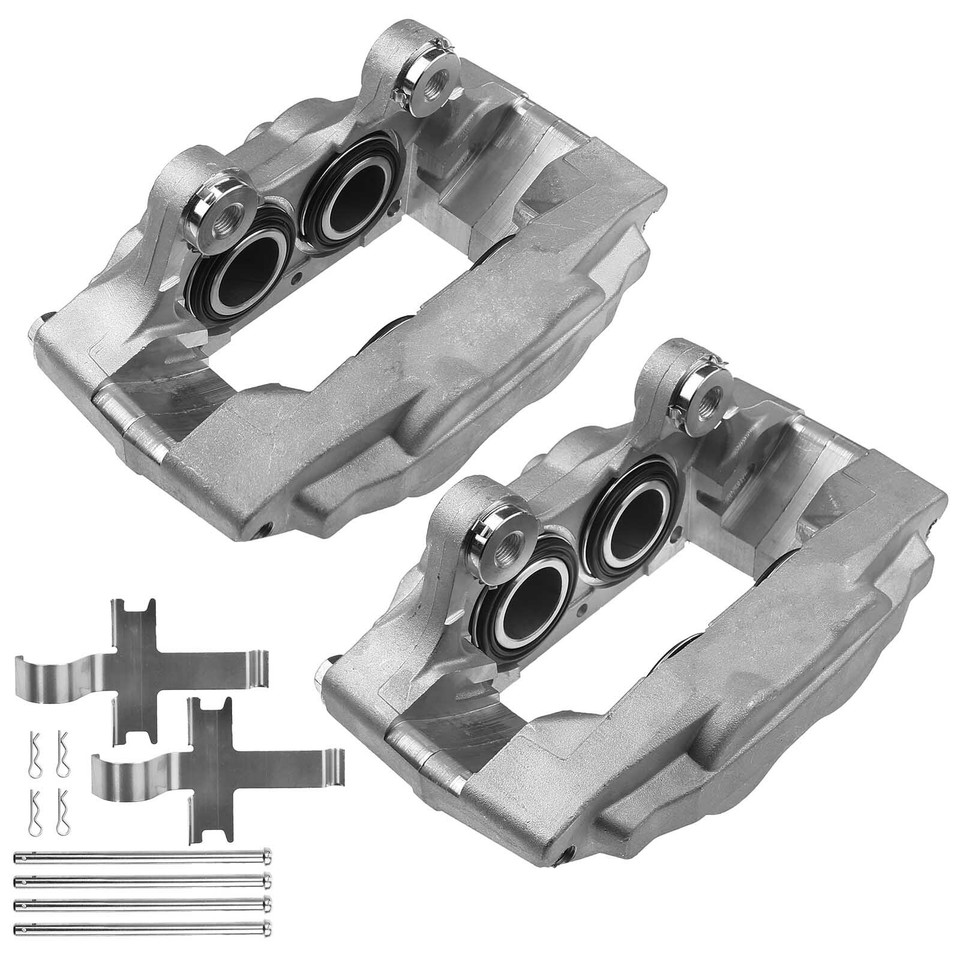 2pcs Front Left & Right Disc Brake Calipers for Nissan 300ZX 90-92 ...