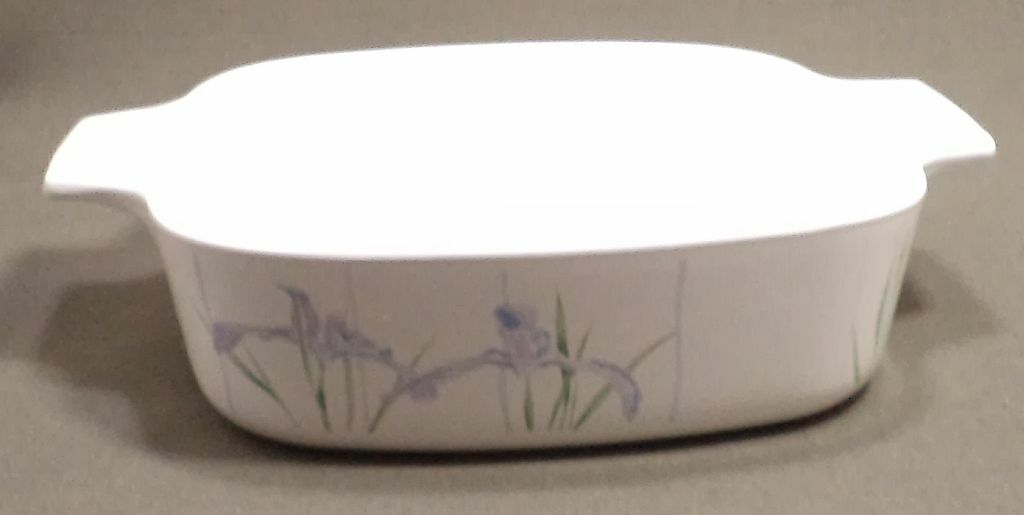 CorningWare Casserole Dish A-1-B Shadow Iris Pattern 1 Liter | eBay