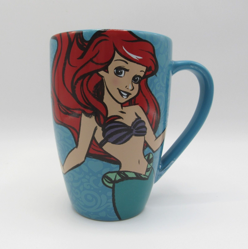 1988 DISNEY PARKS LITTLE MERMAID ARIEL ONCE WAKE UP COFFEE MUG EUC | eBay