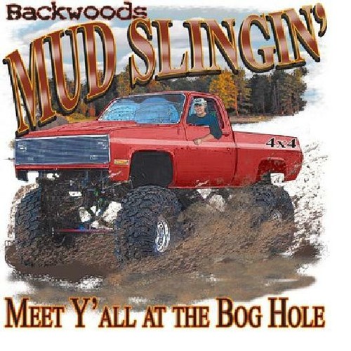Chevy Pickup 4X4 Backwoods Mudslinger T-shirt 100% Cotton Small to ...