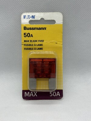 Bussmann BP/MAX-50A 50 Amp Maxi Blade Fuse | eBay