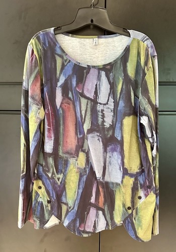 Ladies Misslook XL Polyester Long Sleeve Multicolored Top | eBay