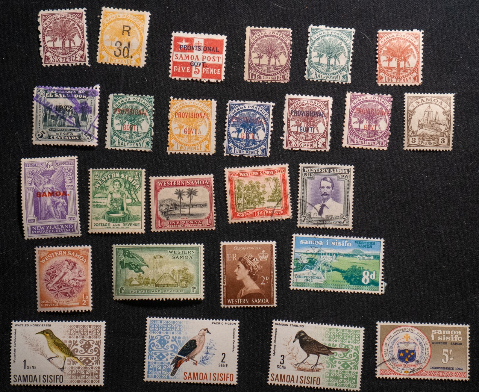 1887-1967 assorted Samoa stamps | eBay