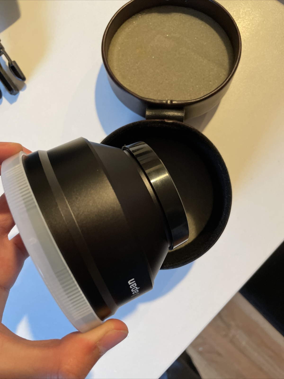 AMBICO Video V-0312 Telephoto 1.5x Camera Lens with Case and Lens Caps ...