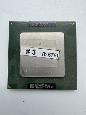 Intel pentium iii-s sl5lw, 1266/512/133/1.45 | eBay