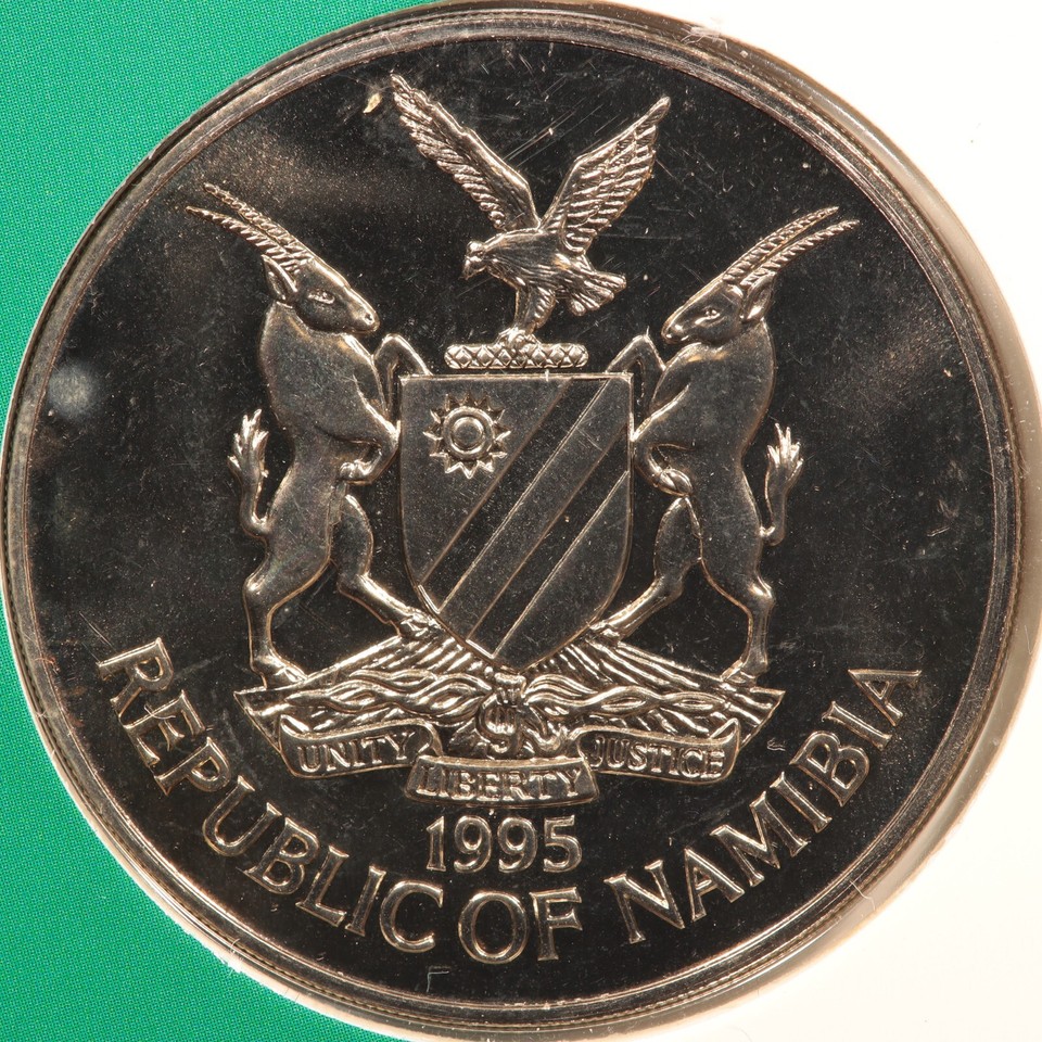 1995 NAMIBIA $10 TEN DOLLARS COIN (UNITED NATIONS FOR PEACE) (#9039) | eBay