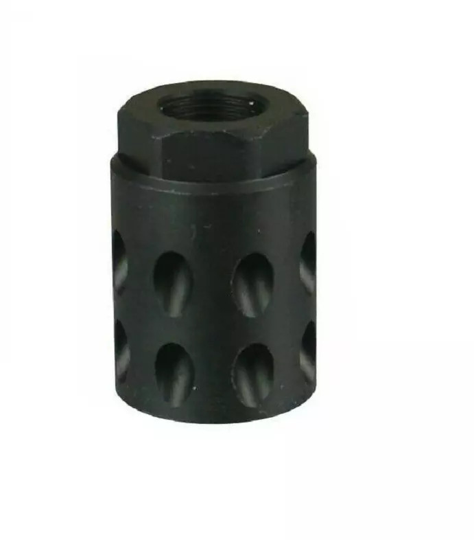 360 Ported 1/2×28 TPI Muzzle Brake Compensator Threaded Aluminum For ...