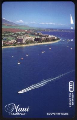 3u Maui - Kaanapali Beach ('Telephone' Bold) Phone Card | eBay