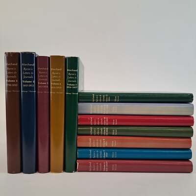 Lord George Gordon Byron / BYRON'S LETTERS & JOURNALS Twelve Volumes ...