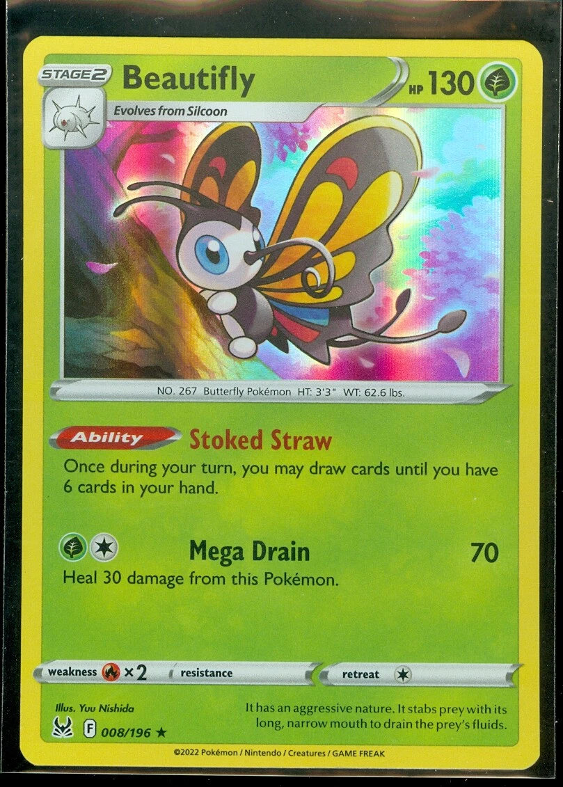 Beautifly Pokemon Card