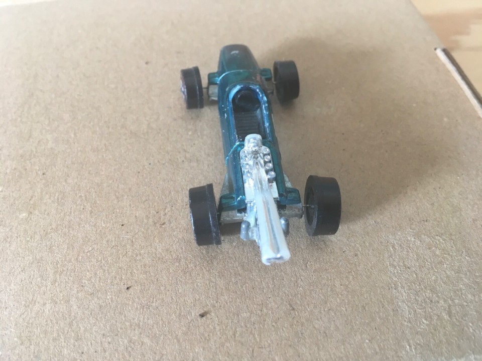 1969 Brabham - Repco F1 Redline Vintage Hot Wheels Race Car Blue Green ...