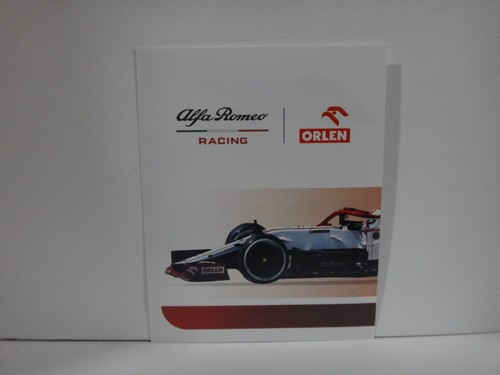 2021 Topps F1 Stickers Full Car Alpha Romeo #99 | eBay