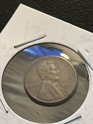 1948No Mint Mark Lincoln Wheat Penny Rim Error Letters Touching the Rim ...