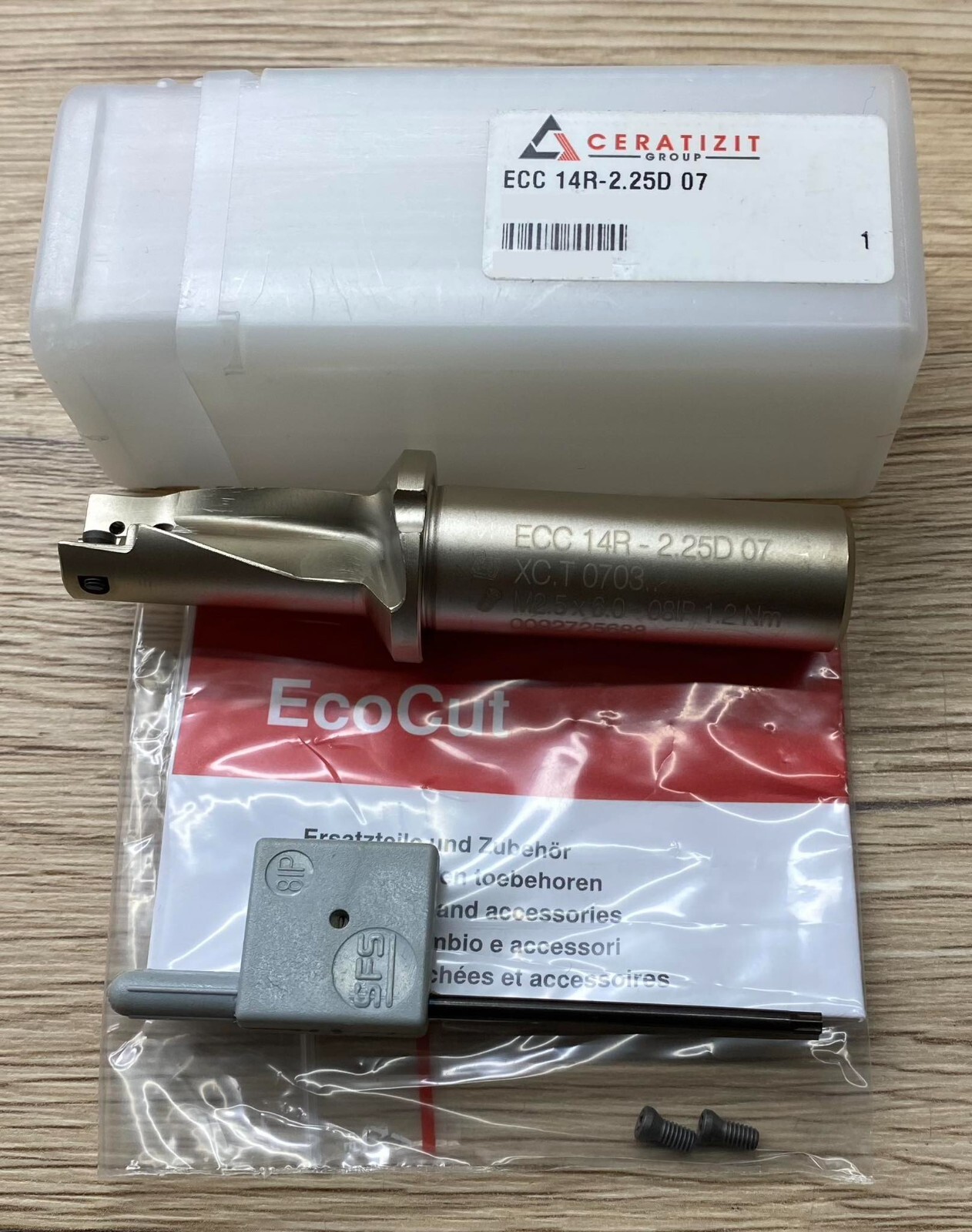 Ceratizit EcoCut ECC 14R-2.25D 07 Multifunctional Turning Tools | eBay