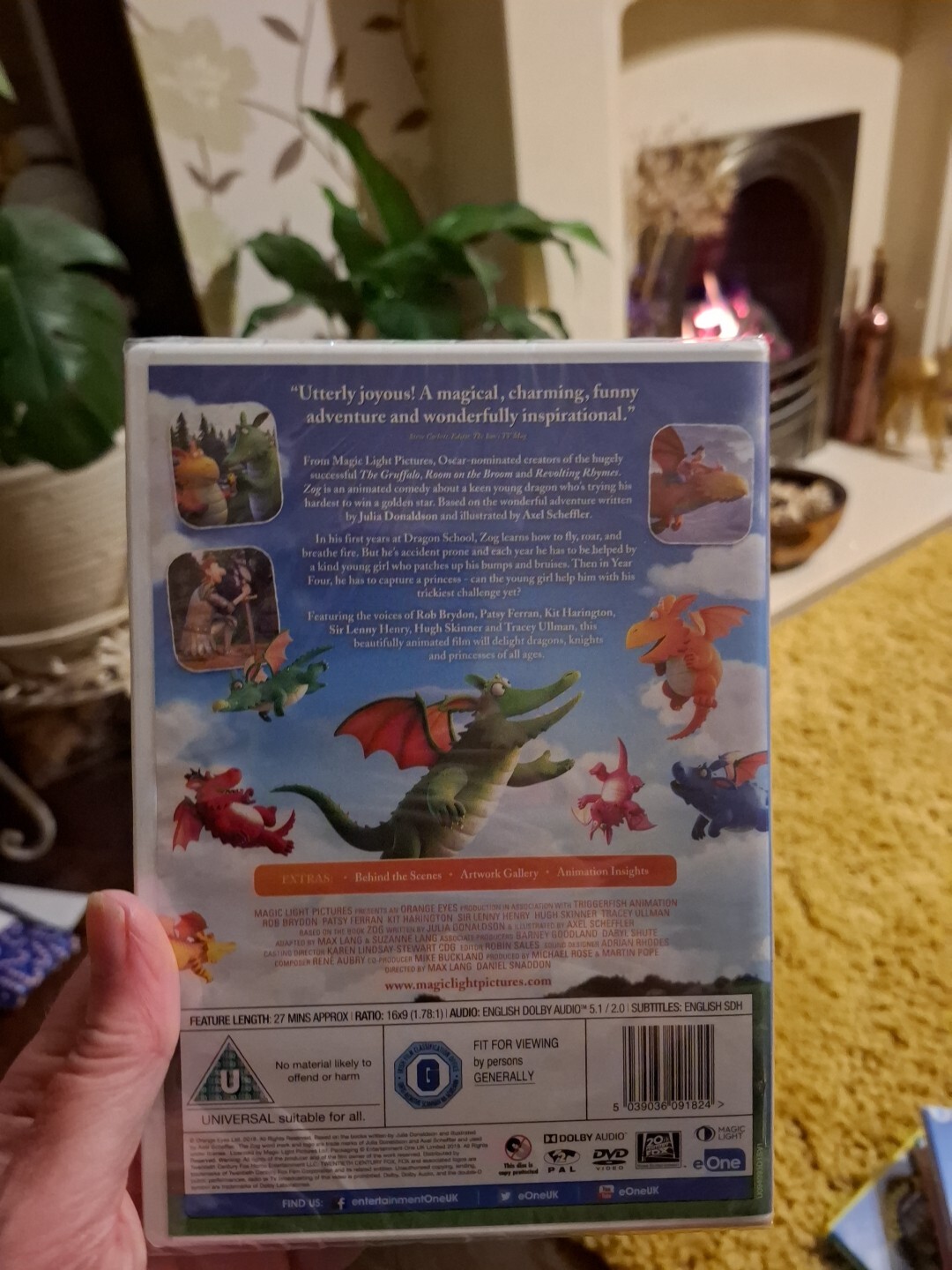 Zog DVD 2019 Julia Donaldson BBC TV 5039036091824 | eBay