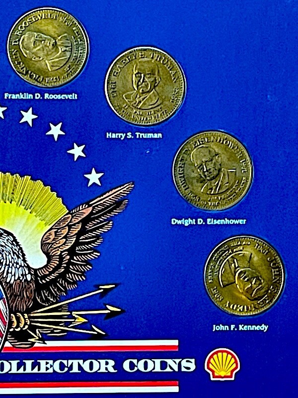 Shell Presidential Collector Coins Set, 8 coins, 1992 | eBay