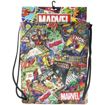 Marvel Comics Drawstring Tote Backpack | eBay