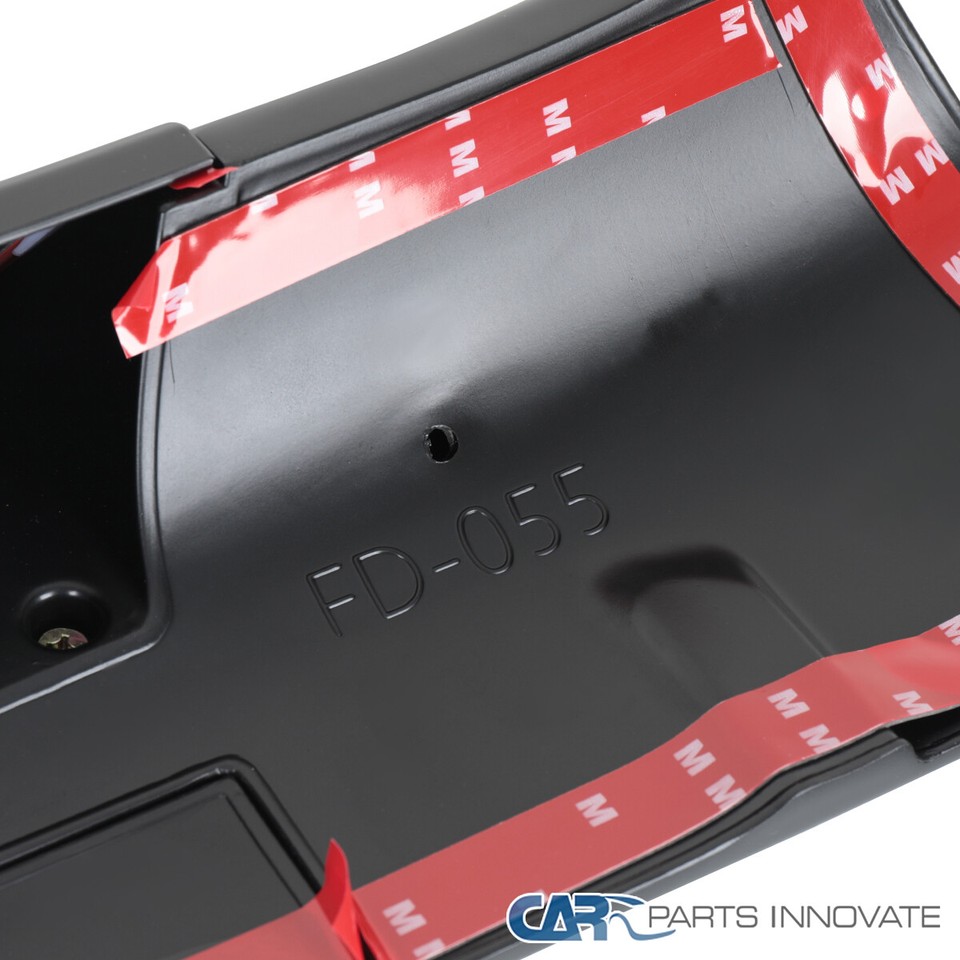 Fits 11-16 Ford F250 Matte Black Unpainted Roof Rear Trunk Cab Spoiler ...