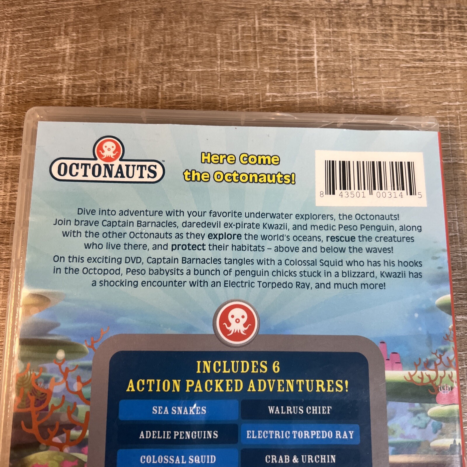 Octonauts Here Come the Octonauts! DVD 2013 843501003145 | eBay