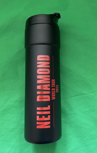 14oz Neil Diamond World Tour 2015 Tumbler Coffee Mug Travel Black New ...