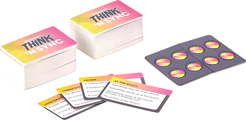 Think 'N Sync - The Great Minds Think Alike Game Card Party Game | eBay