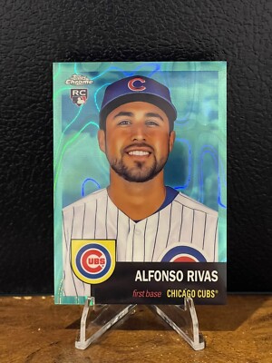 2022 Topps Chrome Platinum Anniversary Alfonso Rivas Rookie Aqua Lava ...
