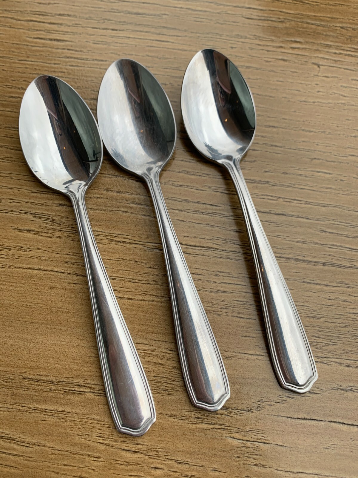 3 Teaspoon Tea Spoon Reed Barton Tarbor China Stainless Outlined | eBay